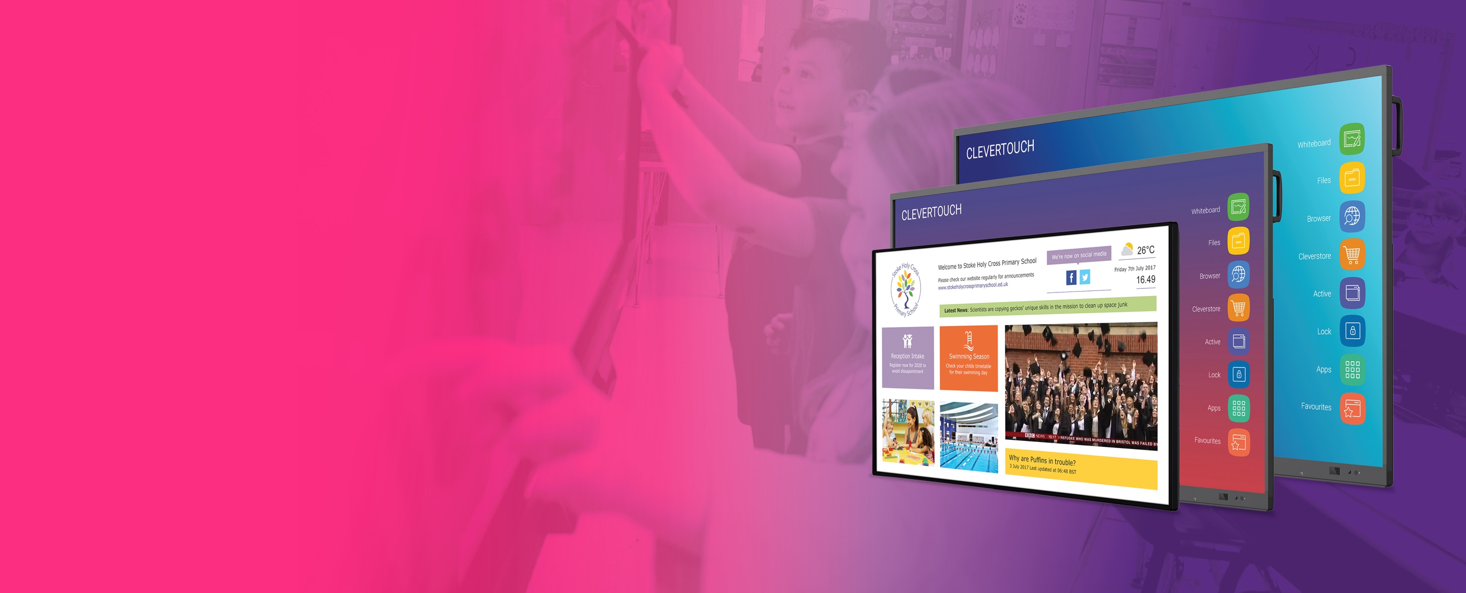 Clevertouch Technologies // Interactive Screens, smart screens ...