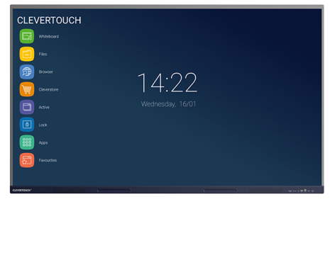 Interactive displays / Interactive screens and Digital display screens / CleverTouch ...