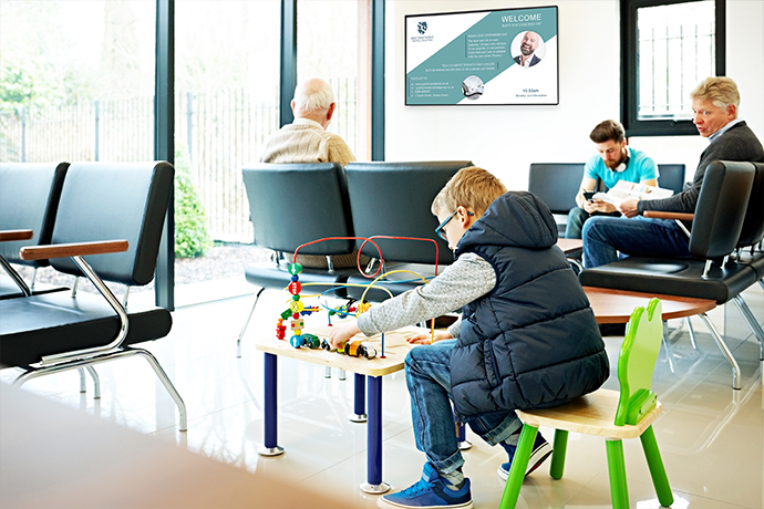 Interactive Screens For Healthcare - Clevertouch Technologies USA