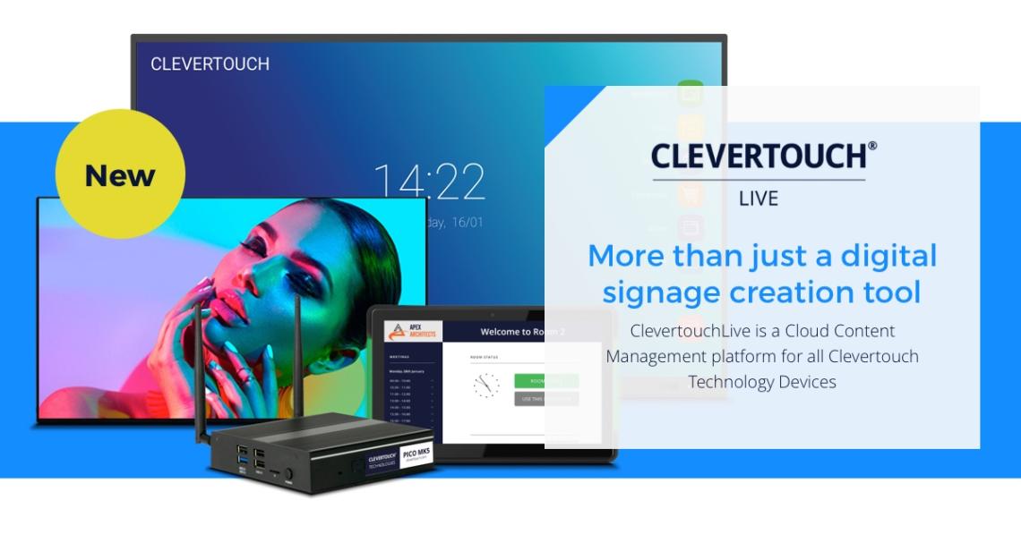 Control all your digital signage and Clevertouch interactive ...