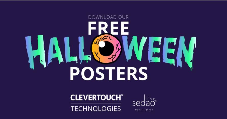 Free Halloween Posters for your Digital Signage - Clevertouch Technologies