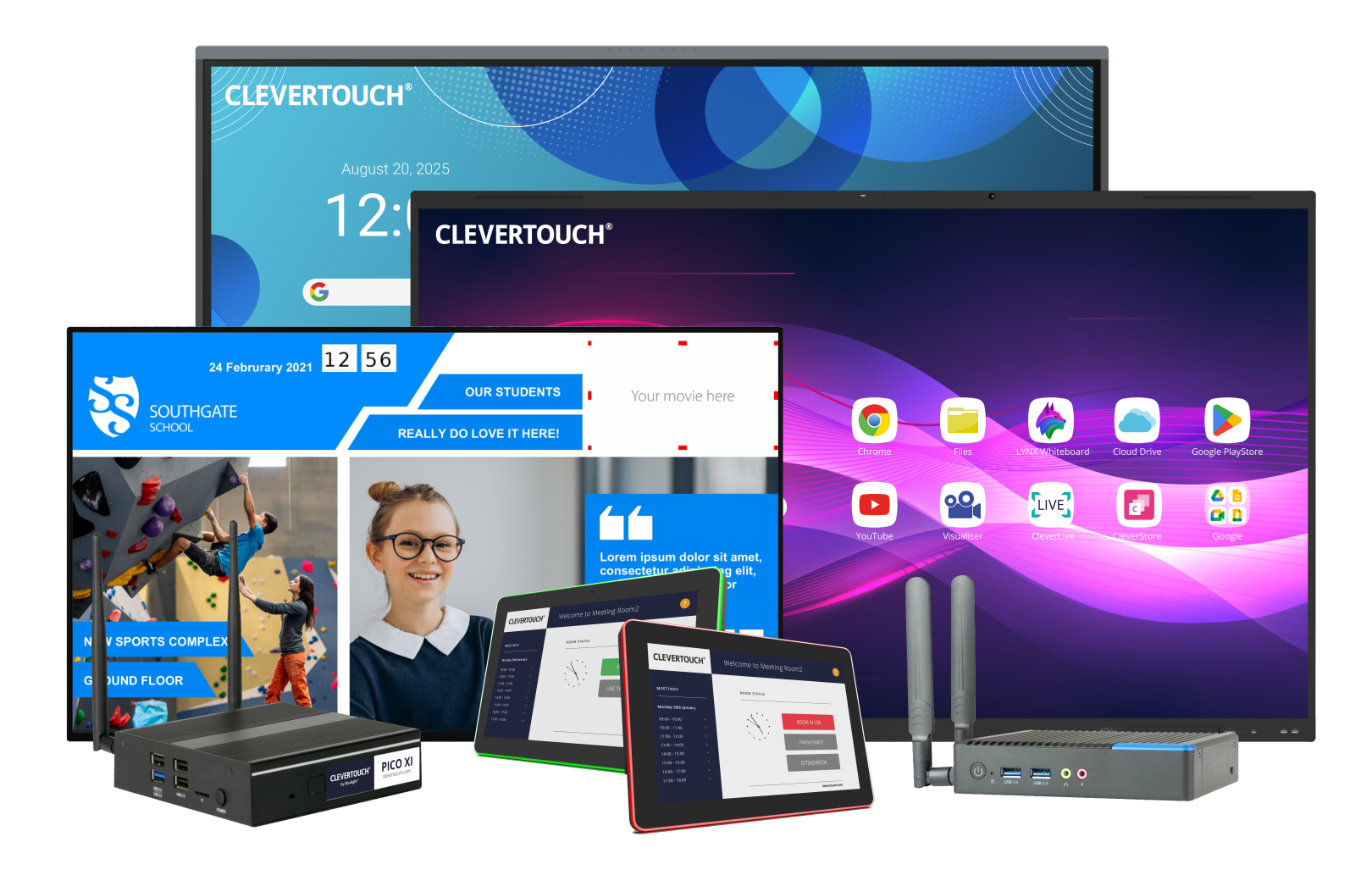 Education Classroom Technology - Clevertouch Technologies