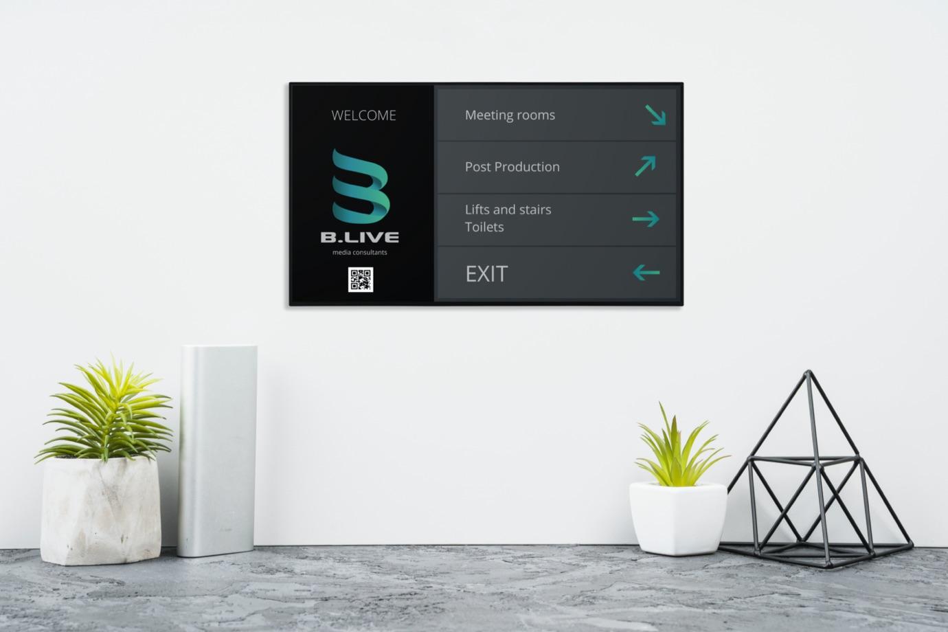 Digital wayfinding signage // Digital wayfinding systems by Clevertouch ...