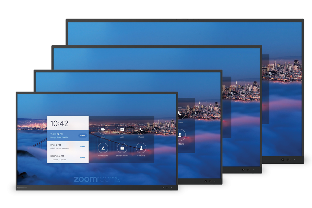 Zoom Rooms and Zoom breakout rooms for collaboration by Clevertouch ...