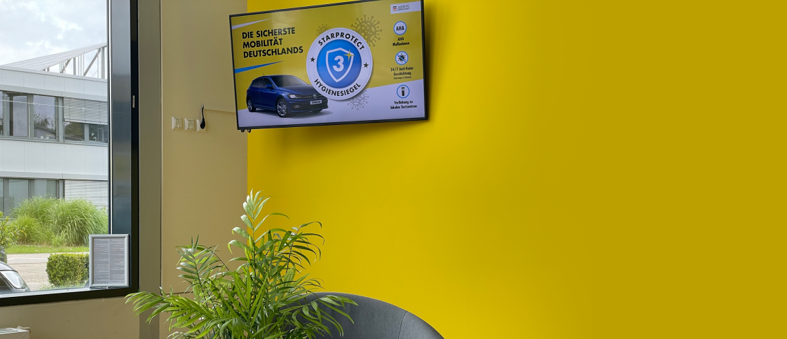 Starcar Car Rental Digital Signage | Clevertouch - Clevertouch ...