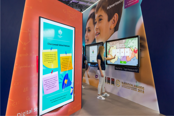 Corporate Digital Signage - Clevertouch Technologies Global