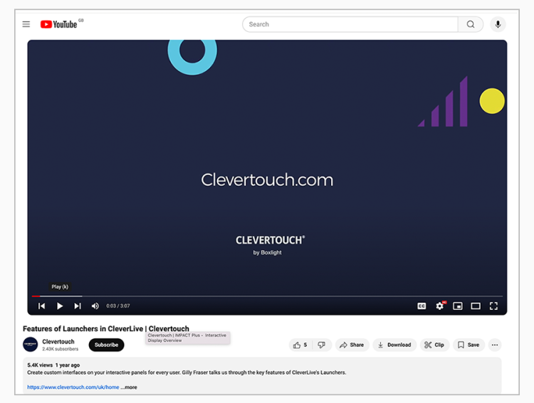 Support - Clevertouch Technologies Global